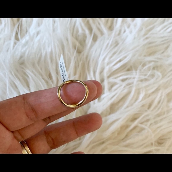 Madewell | Jewelry | Nwt Madewell Ceremony Circle Ring 6 | Poshmark